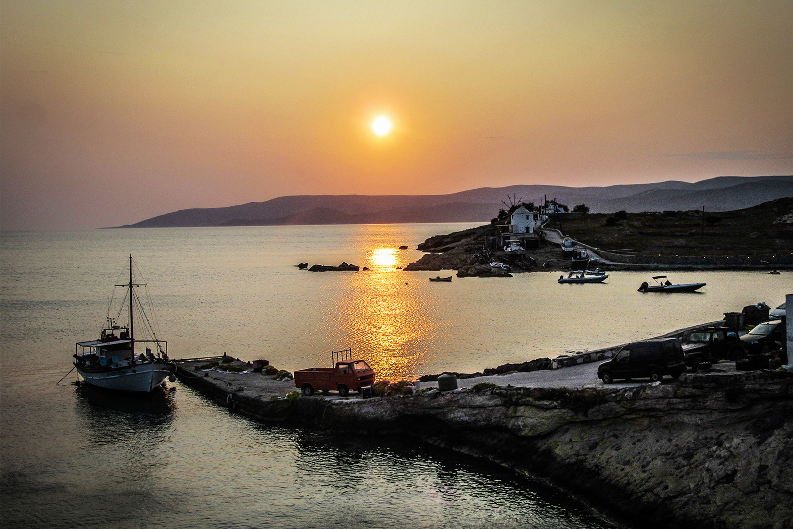 Naxos Rent A Boat Private Sunset Cruise From Naxos Marina To A Secret